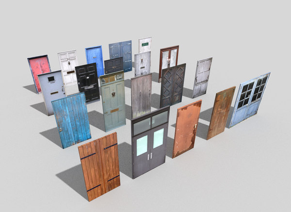 Blender Door Models | TurboSquid