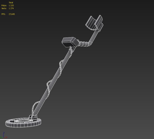 3d metal detector