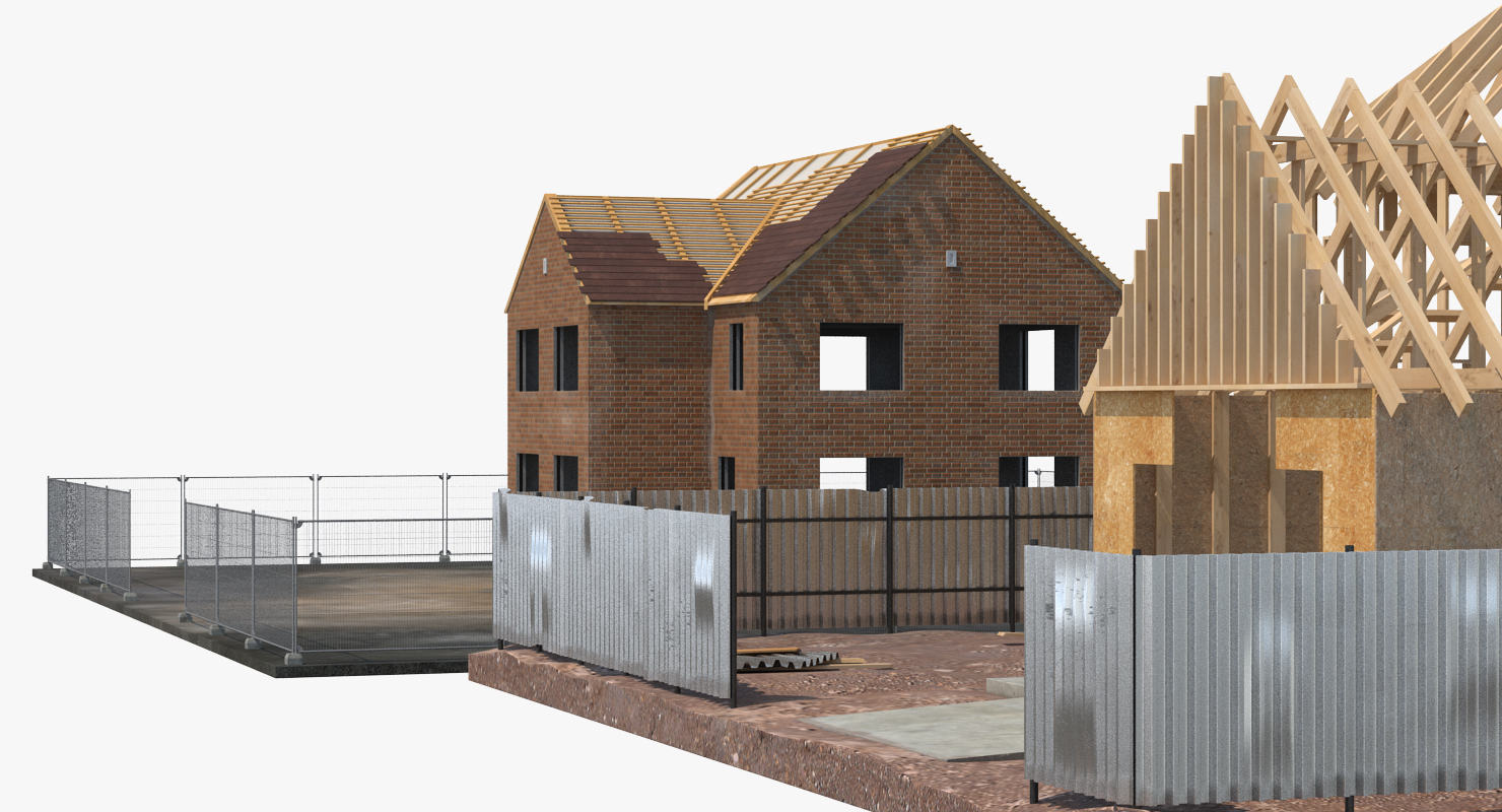 house construction set building 3d 3ds