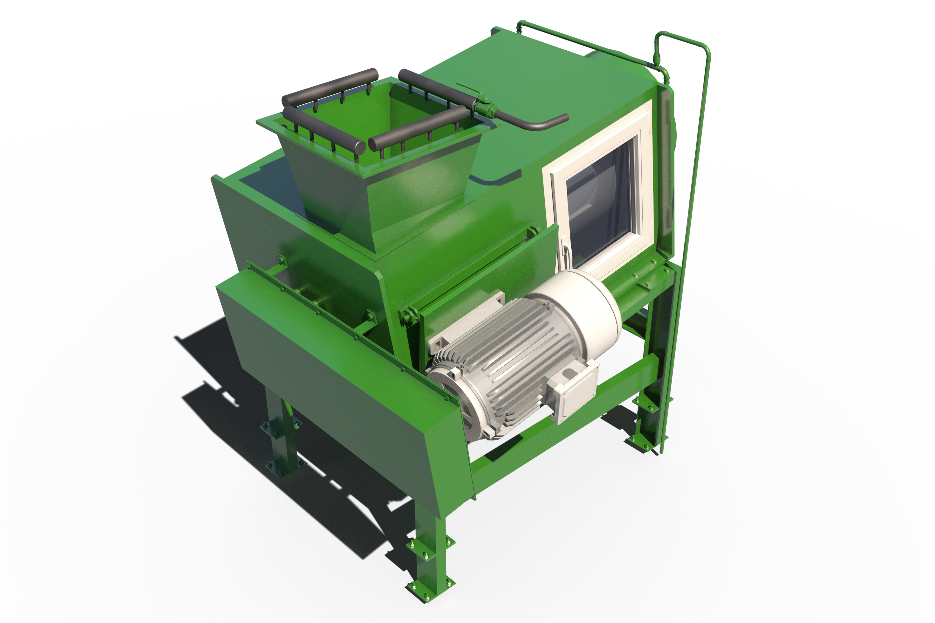 recycling machine 3d model