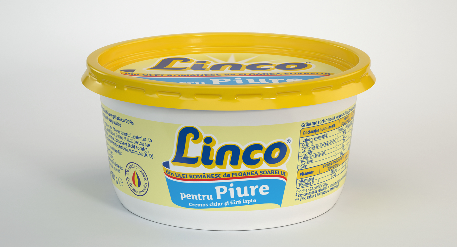 Caixa de Margarina Linco Modelo 3D - TurboSquid 1139053