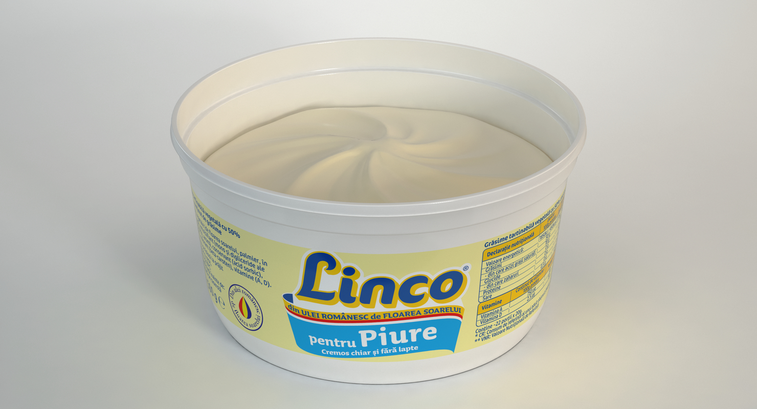 Caixa de Margarina Linco Modelo 3D - TurboSquid 1139053