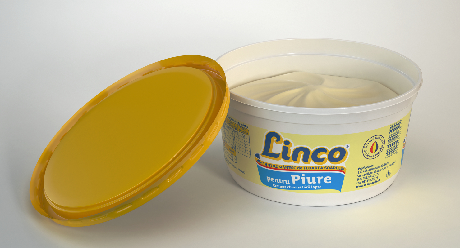 Caixa de Margarina Linco Modelo 3D - TurboSquid 1139053