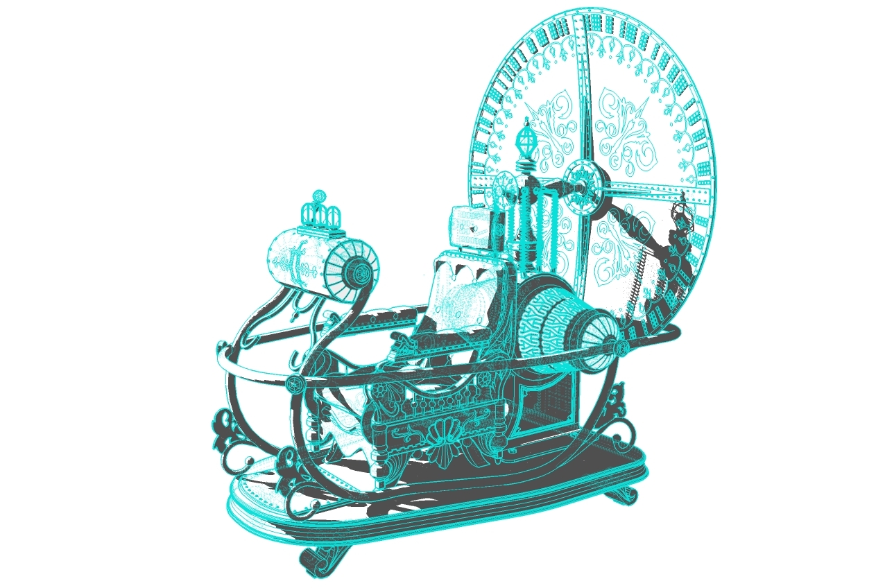 time machine 1960 3d model
