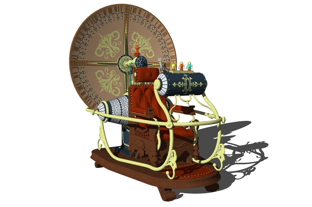 time machine 1960 3d model