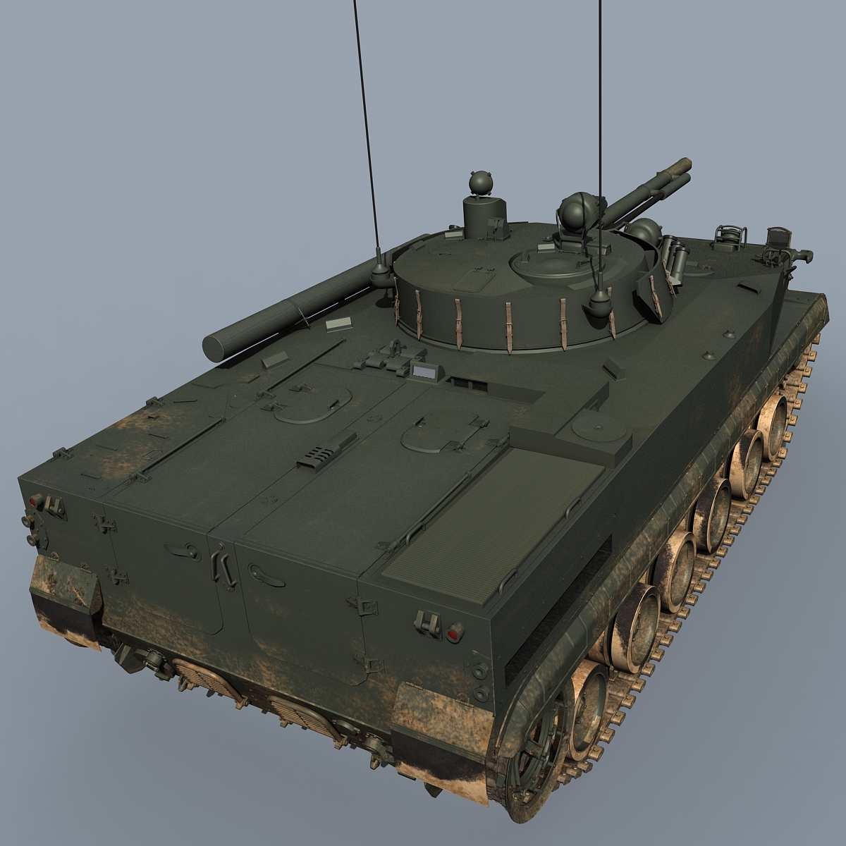 3d model russian bmp-3