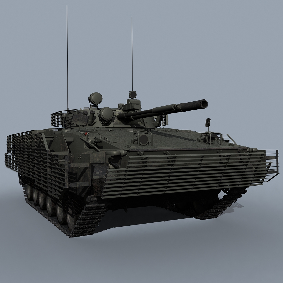 3d model russian bmp-3