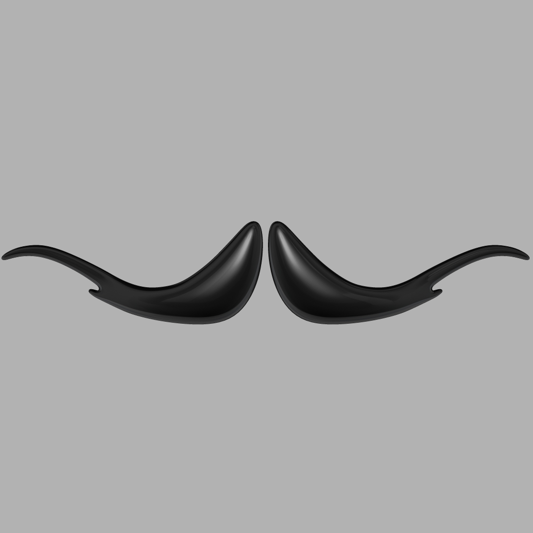 3d moustache colection