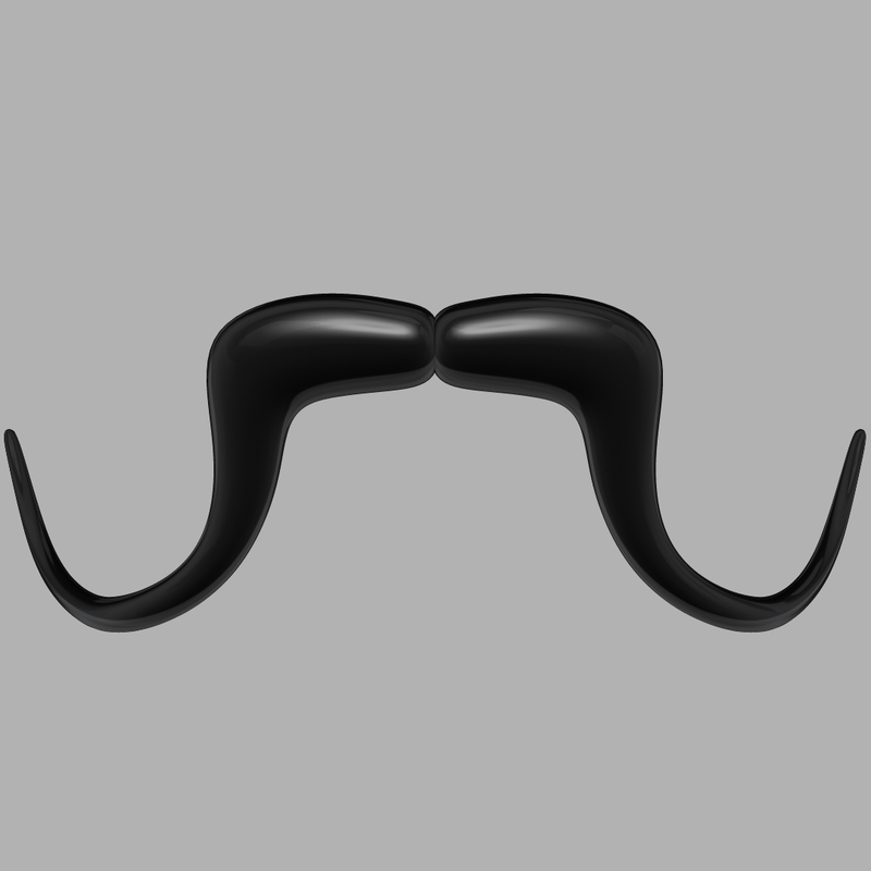 3d moustache colection
