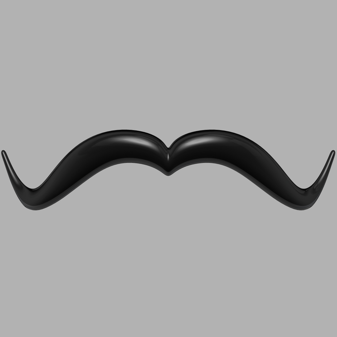 3d moustache colection
