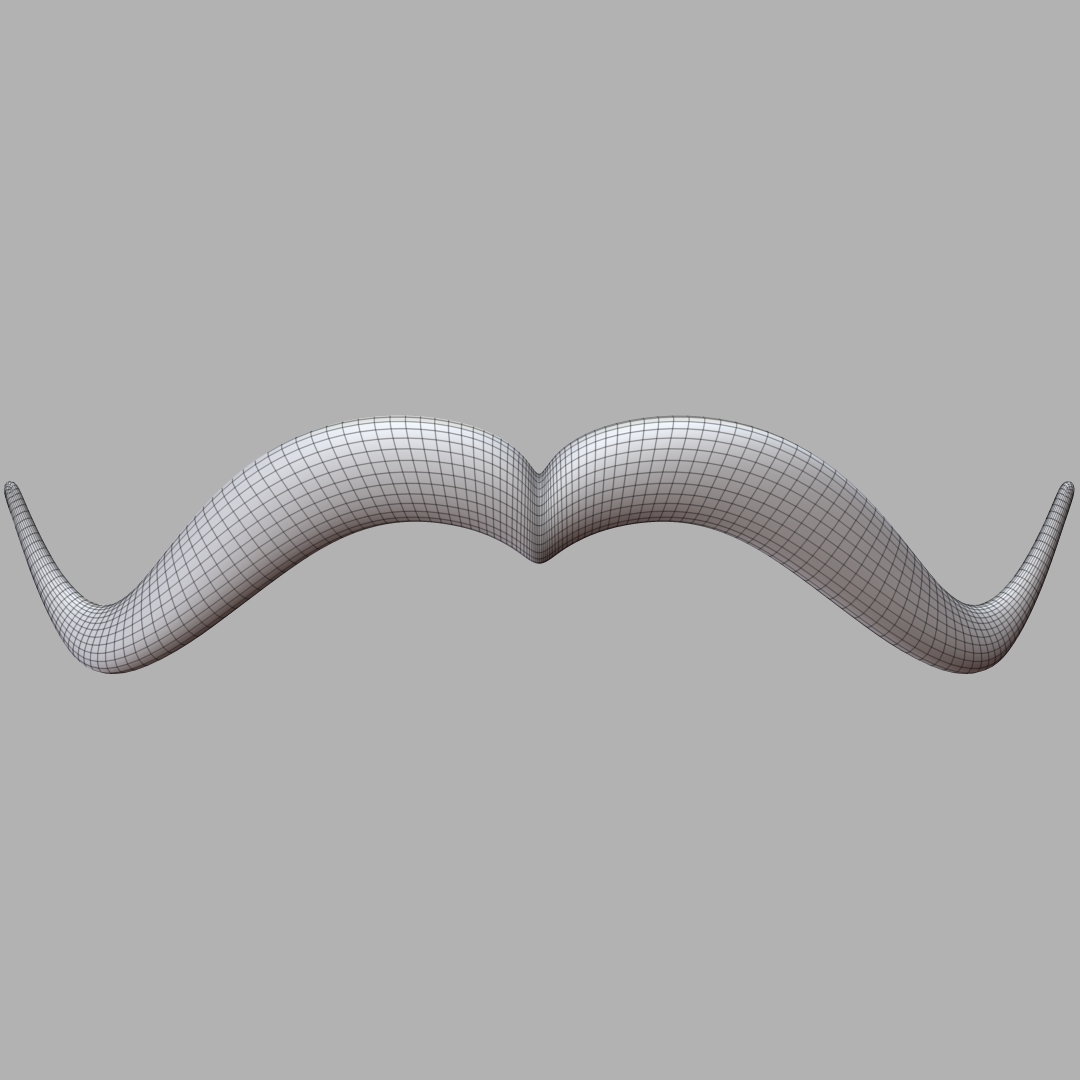 3d moustache colection