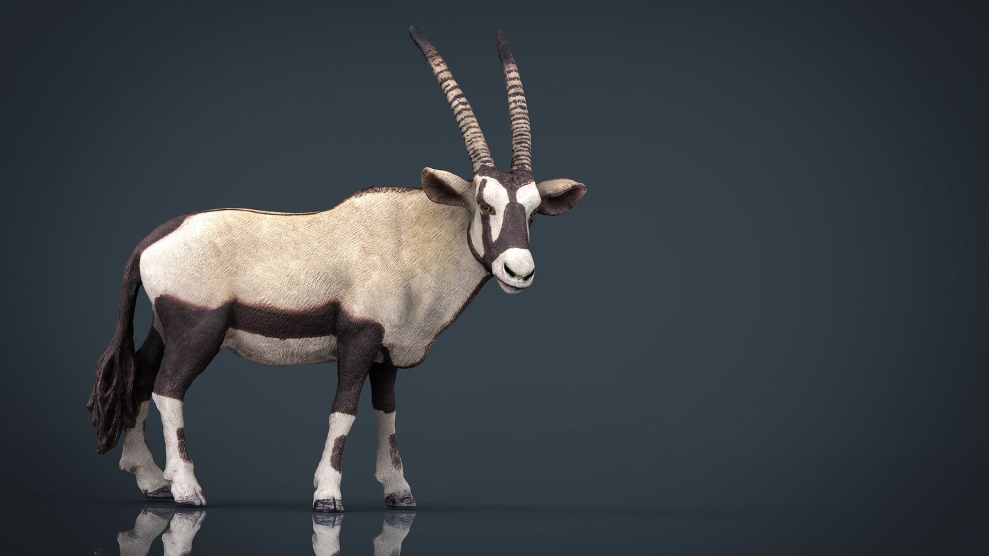 oryx print 3d model