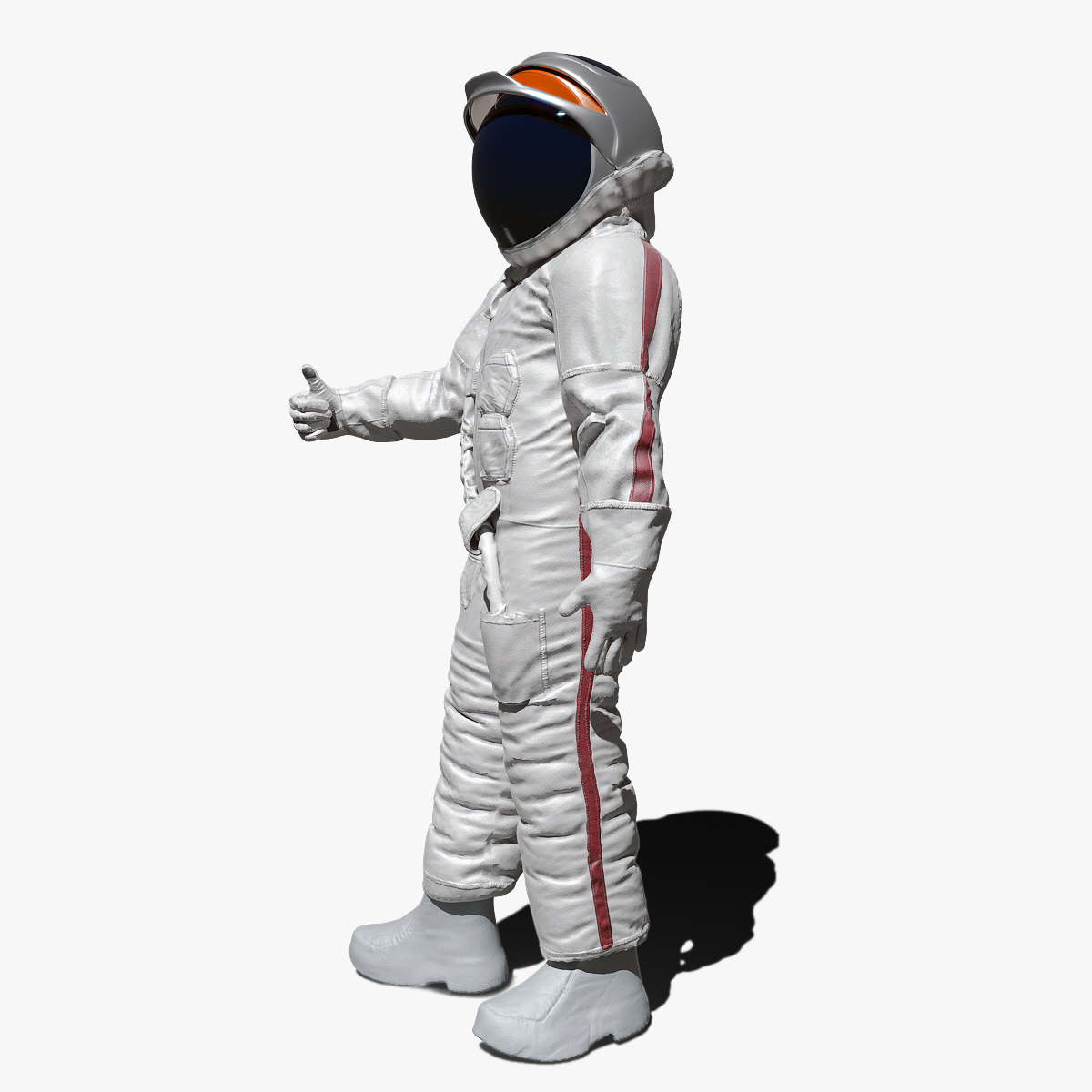 astronaut pbr 3d model