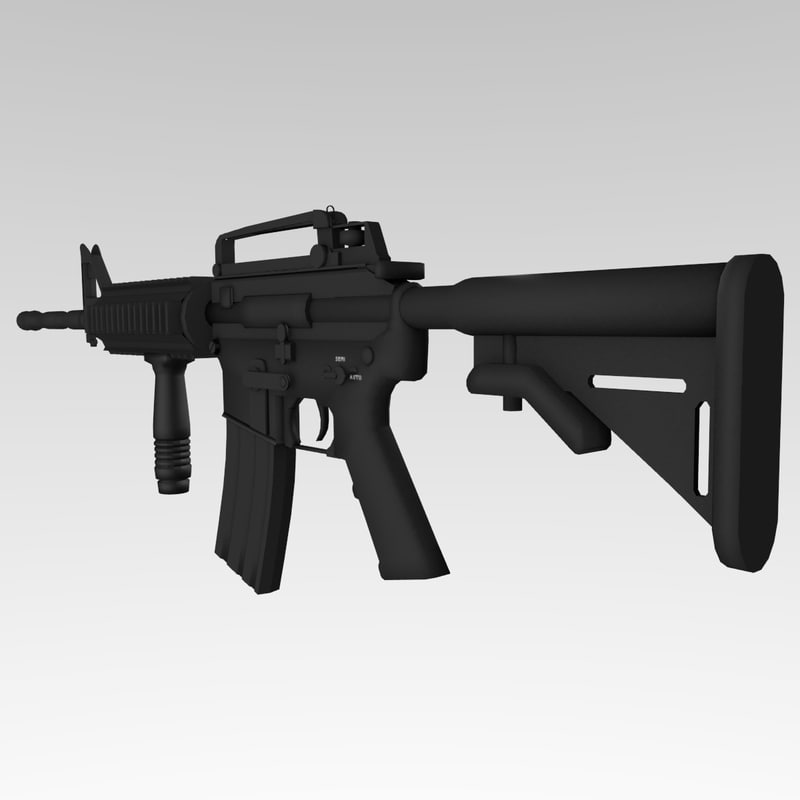 assault rifle 3d model