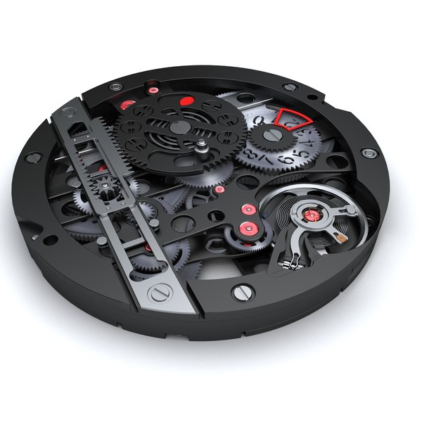 3d watch mechanism