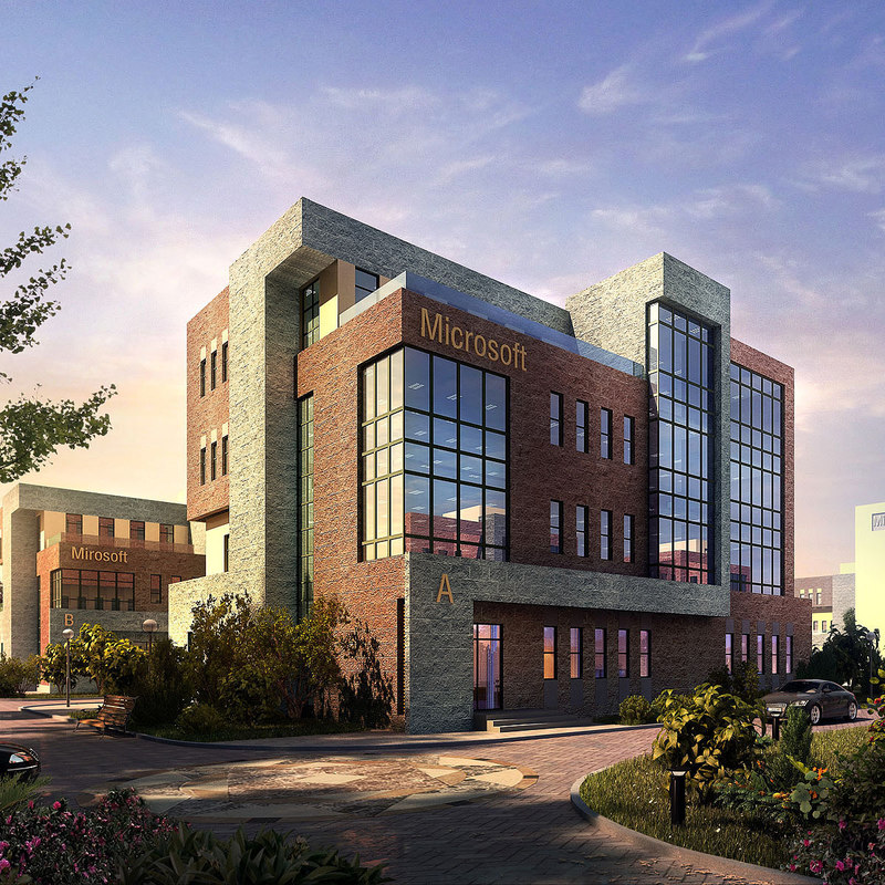 office building 3d model