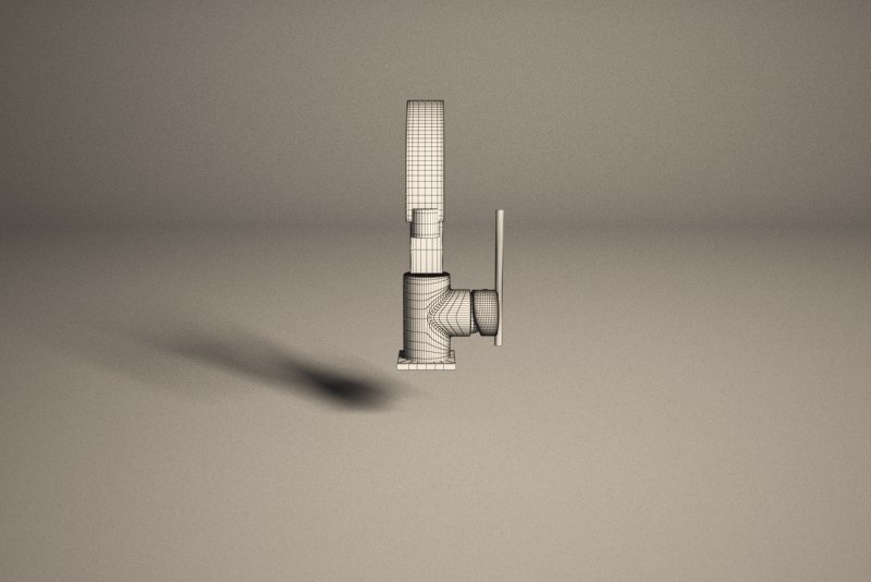 3d model faucet