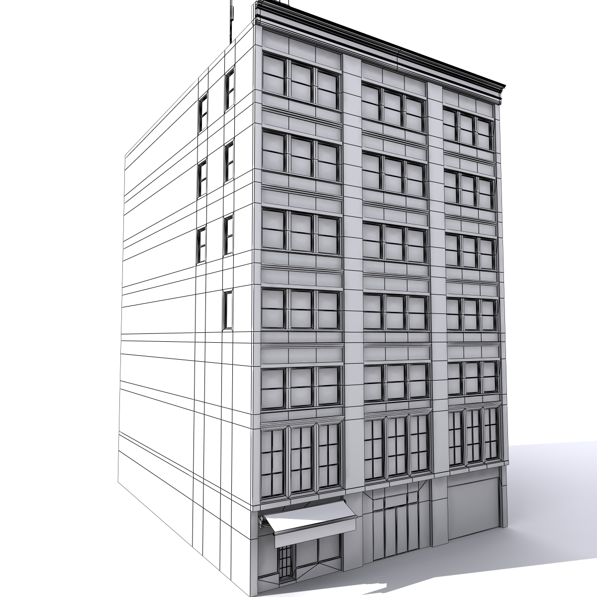3d nyc building model