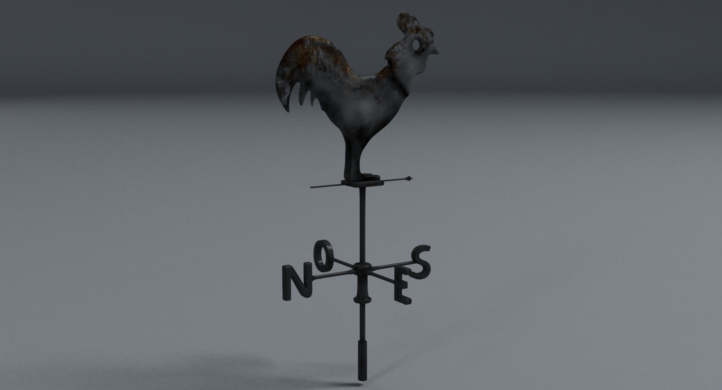 weathercock weather 3d max