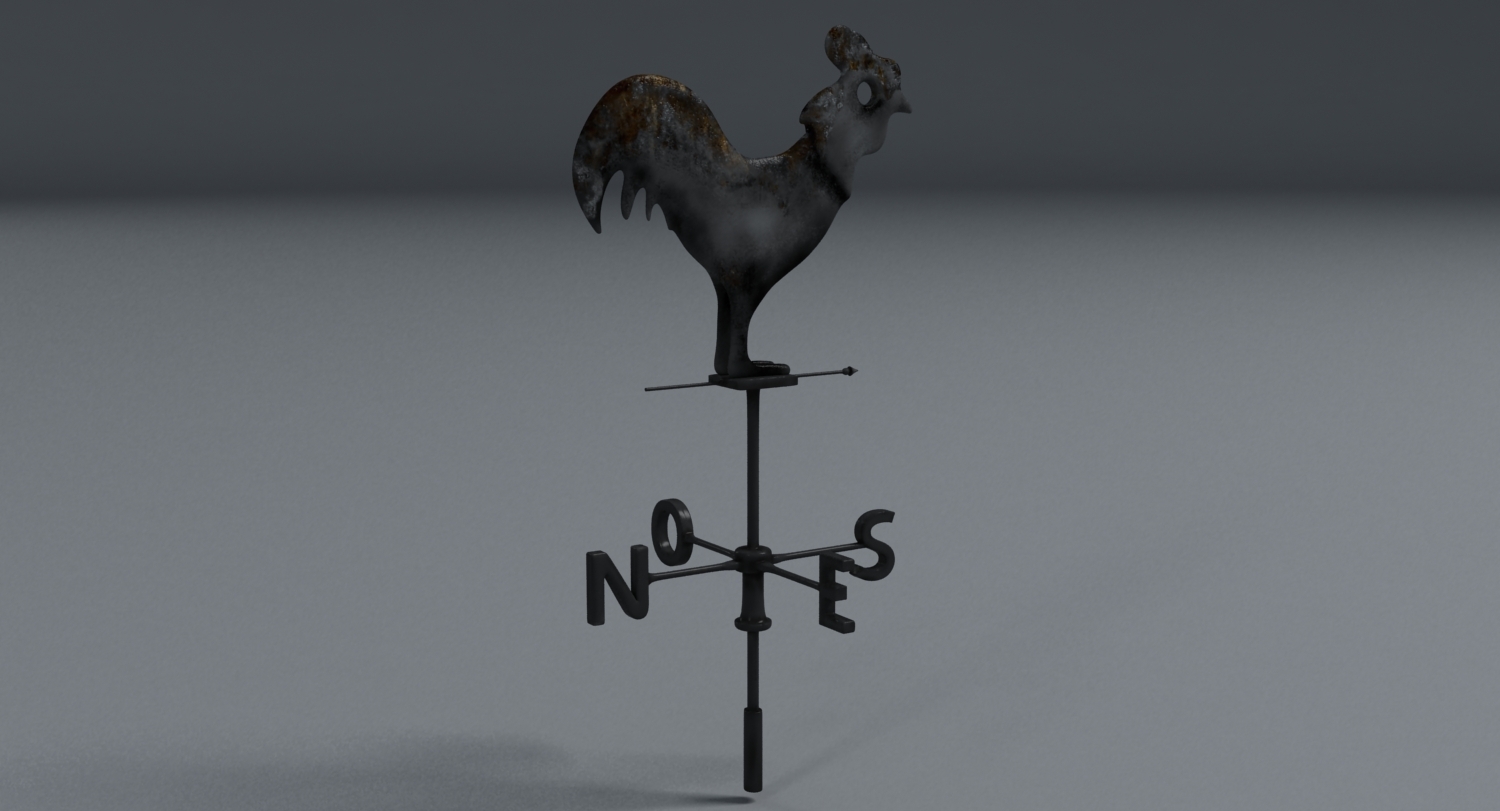 weathercock weather 3d max