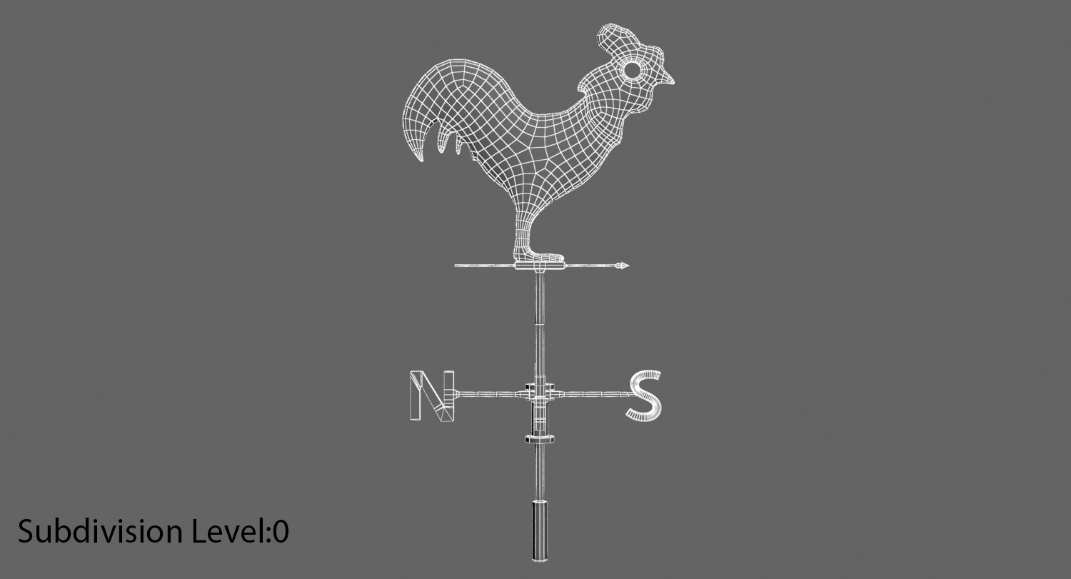 weathercock weather 3d max