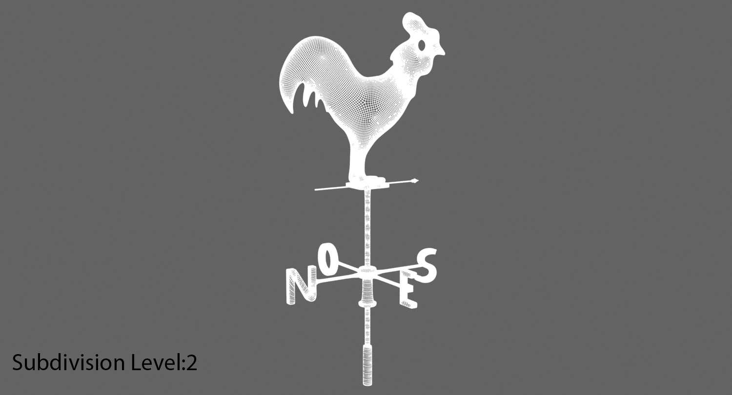 weathercock weather 3d max