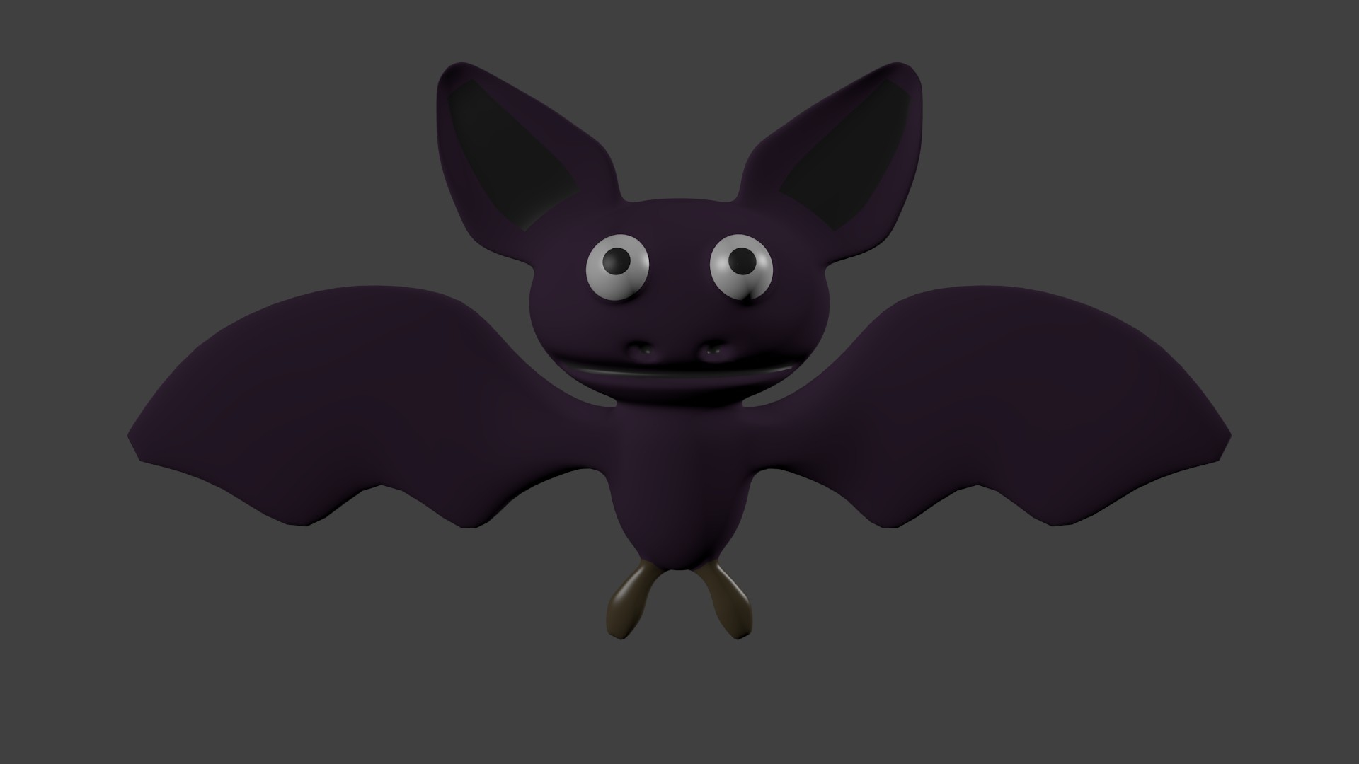 3d cartoon bat