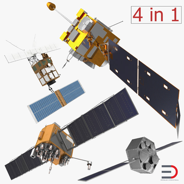 3dsmax milstar 3 aehf satellite