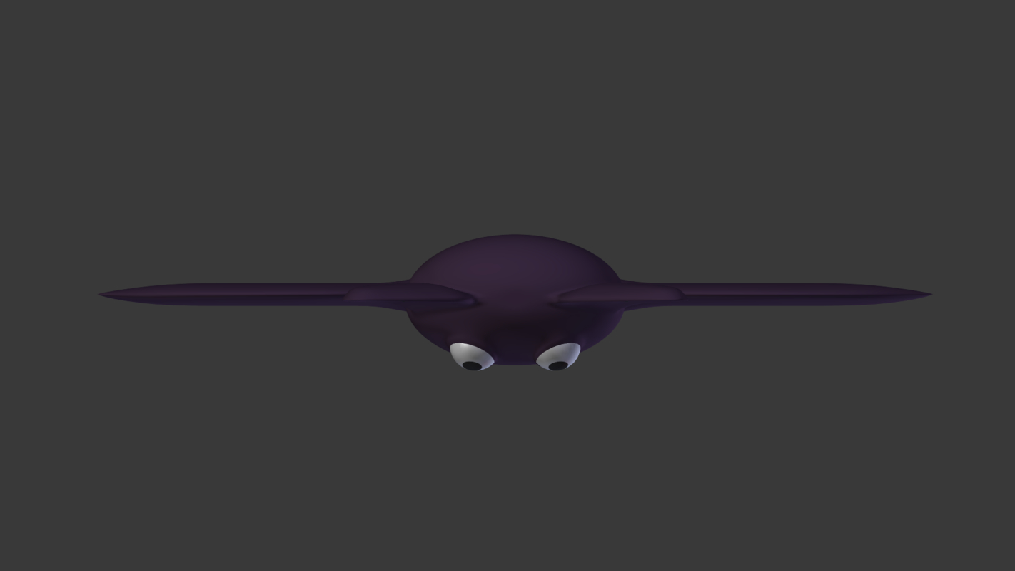 3d cartoon bat