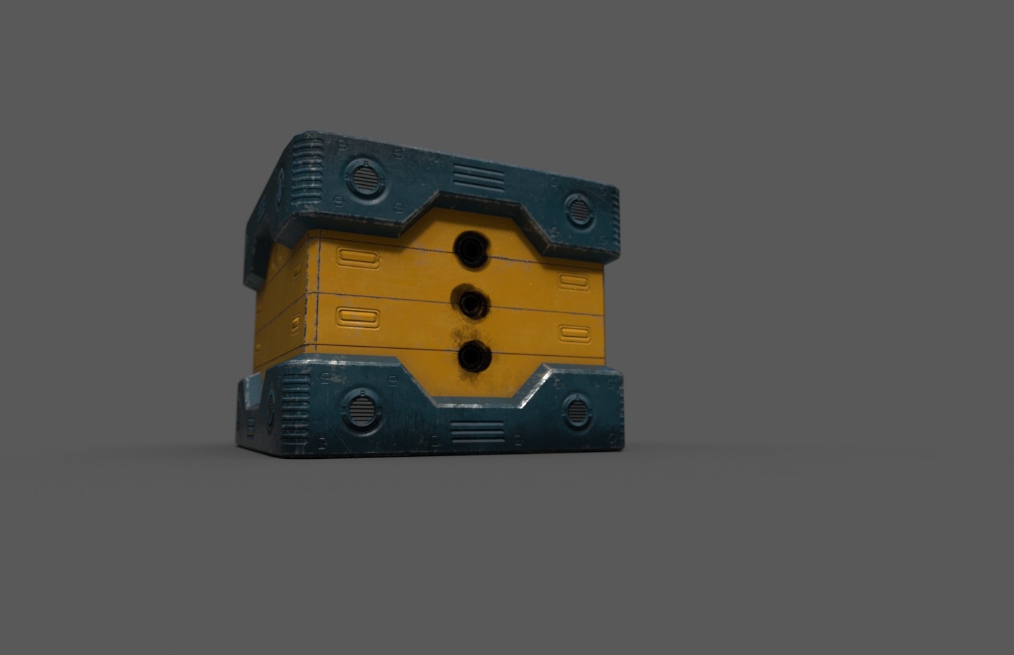 free sci fi power supply 3d model