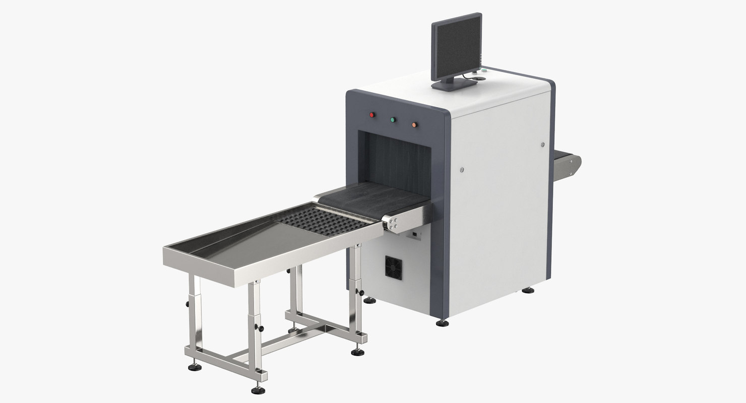 3d x-ray conveyor model