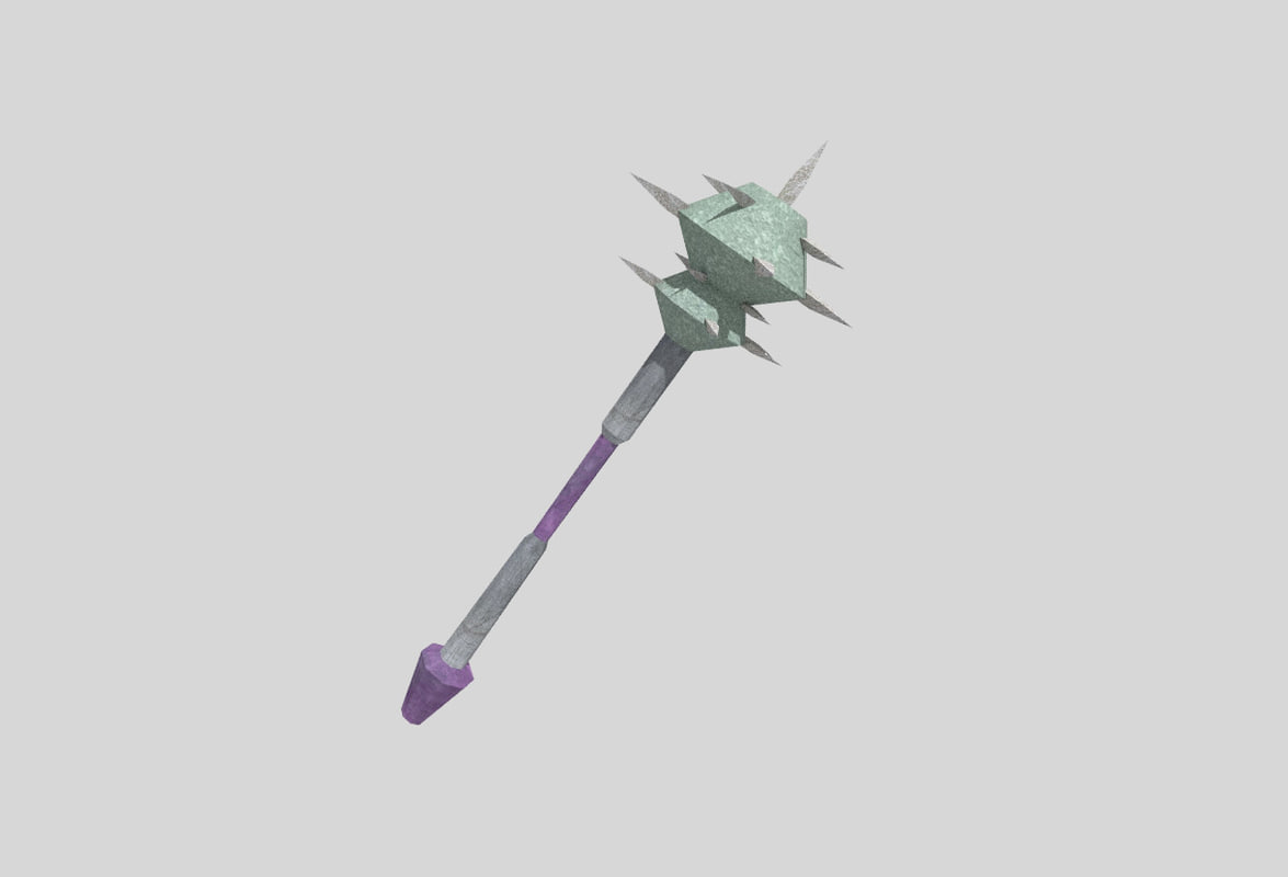 fantasy mace 3d 3ds
