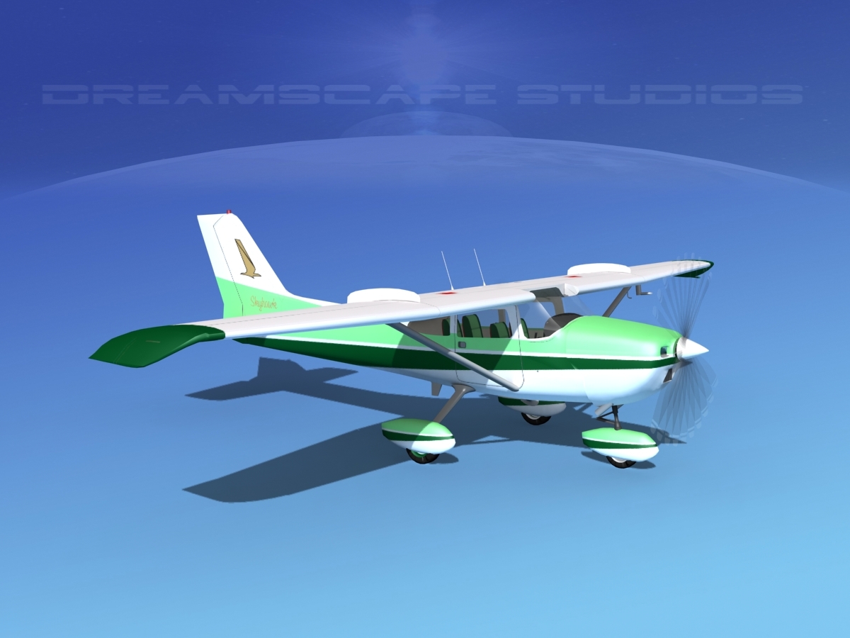 cessna 172 stol skyhawk dxf