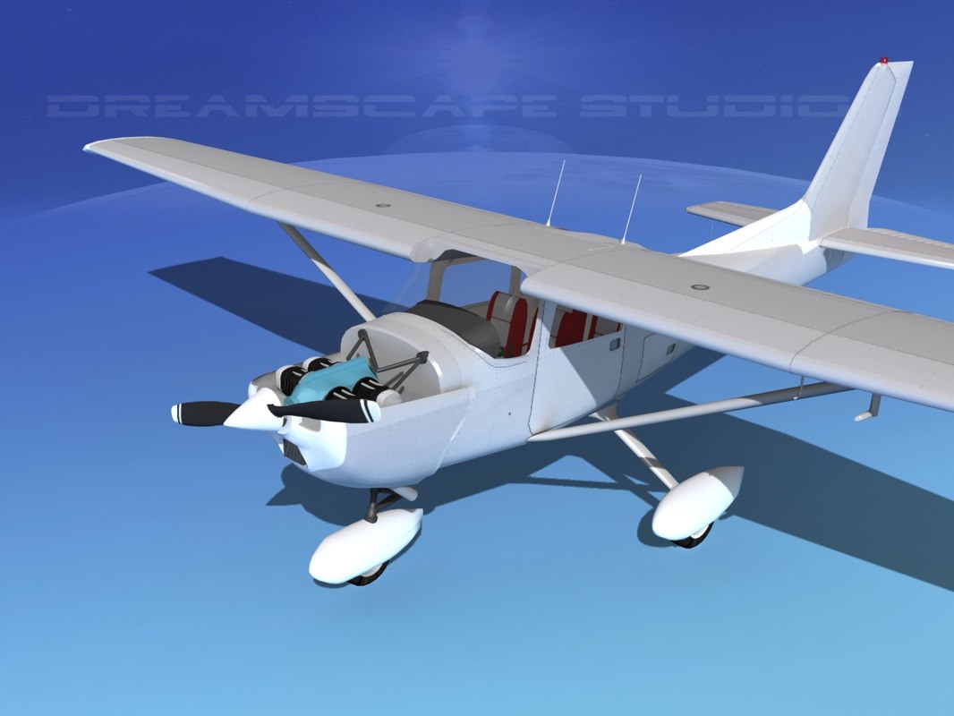 cessna 172 stol skyhawk dxf