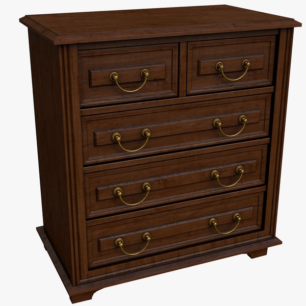 Dresser 3D Models for Download | TurboSquid