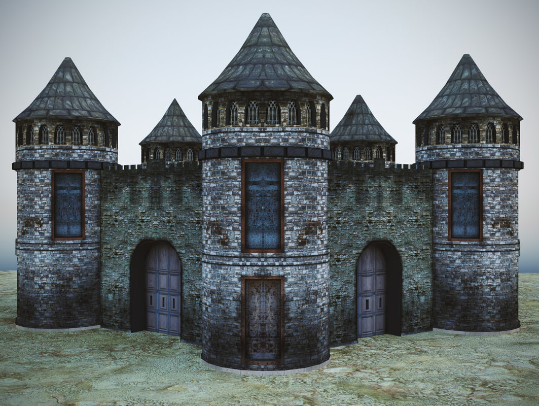 3d games castle model