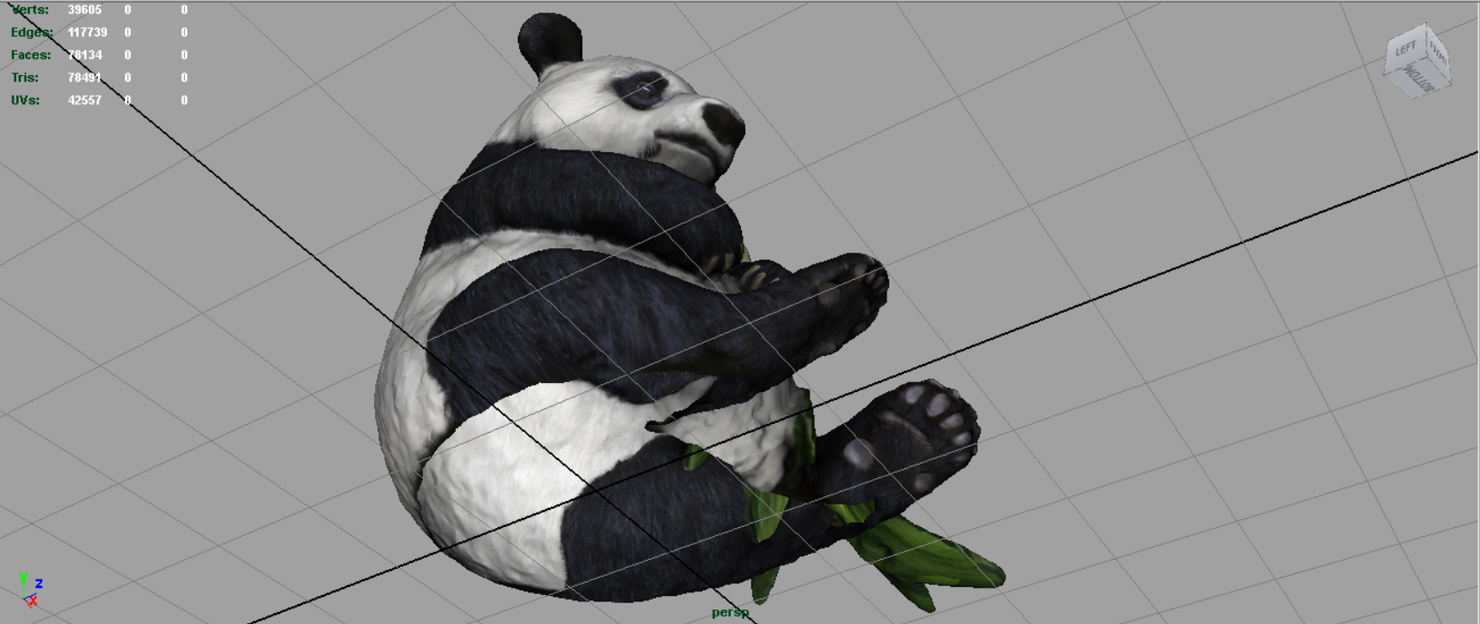 panda 3d model