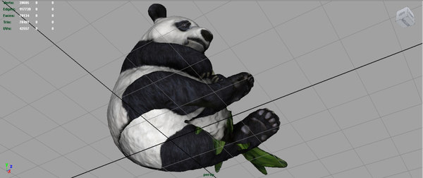 panda 3d model