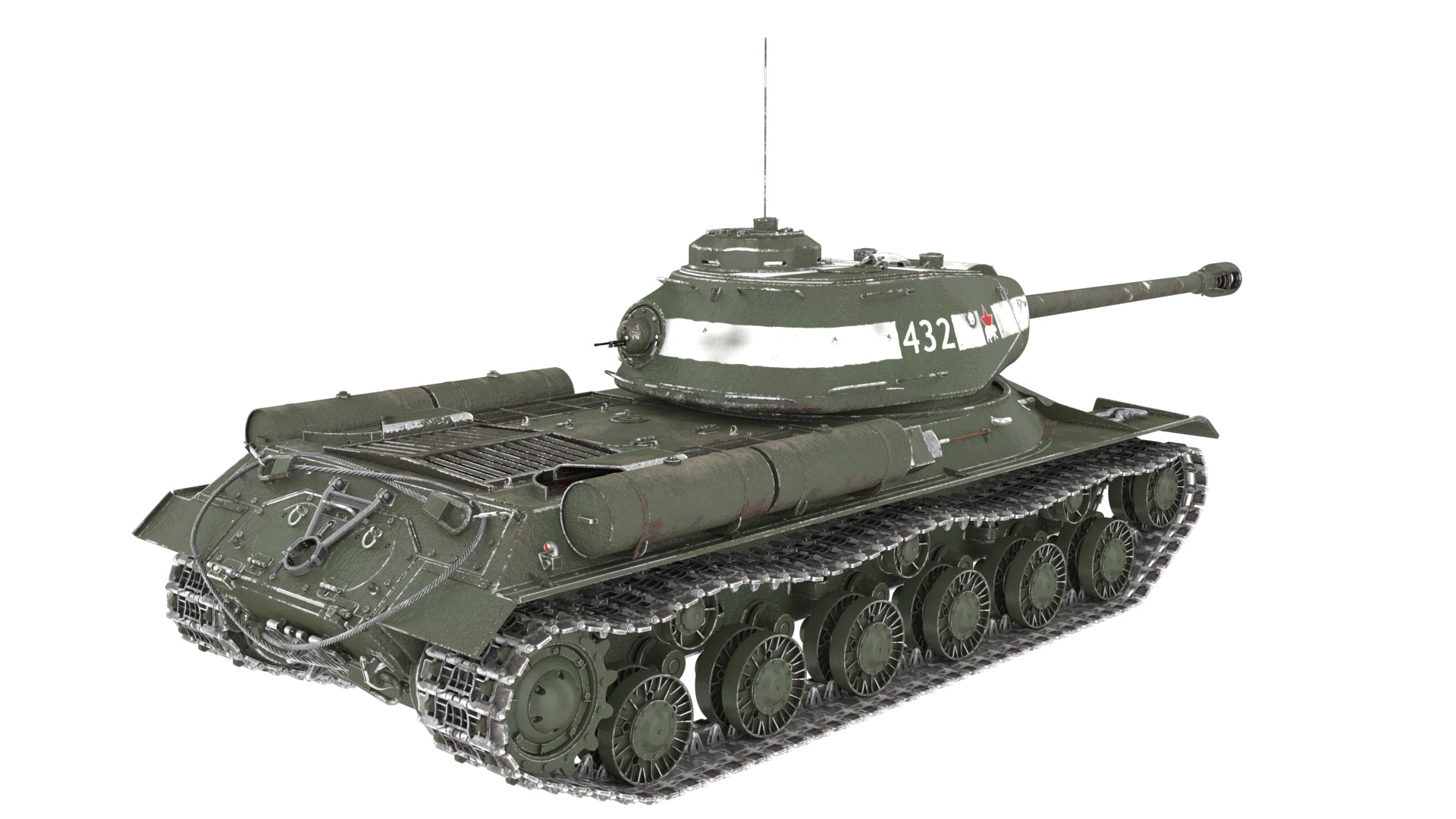 3d model - is-2 1944