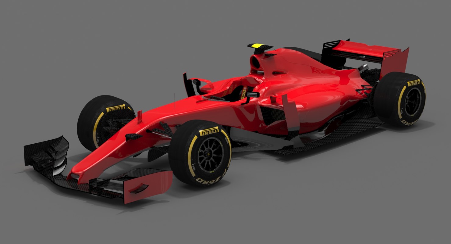 3d model formula 1 2017