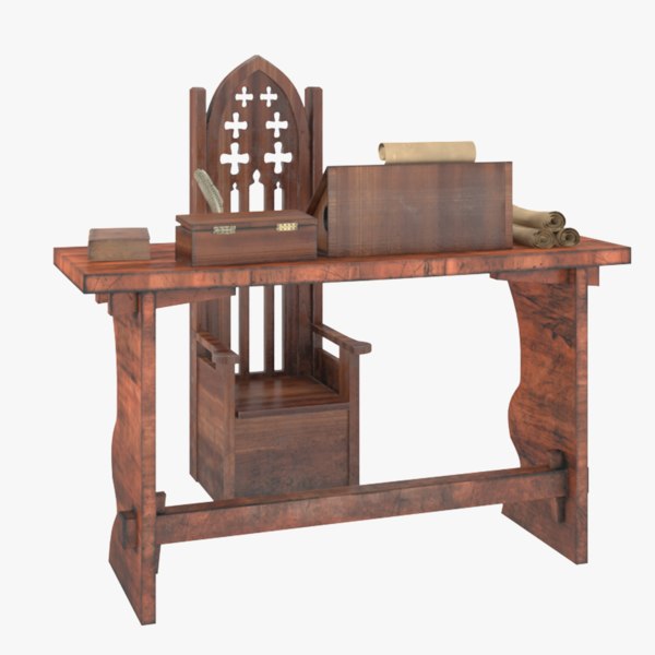 Free 3D Medieval Furniture Models | TurboSquid