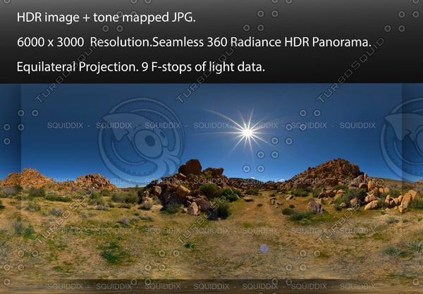 Texture 360 panorama rock