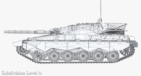 3D battle tank merkava mark | 1144272 | TurboSquid