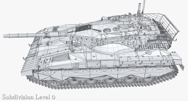 3D battle tank merkava mark | 1144272 | TurboSquid
