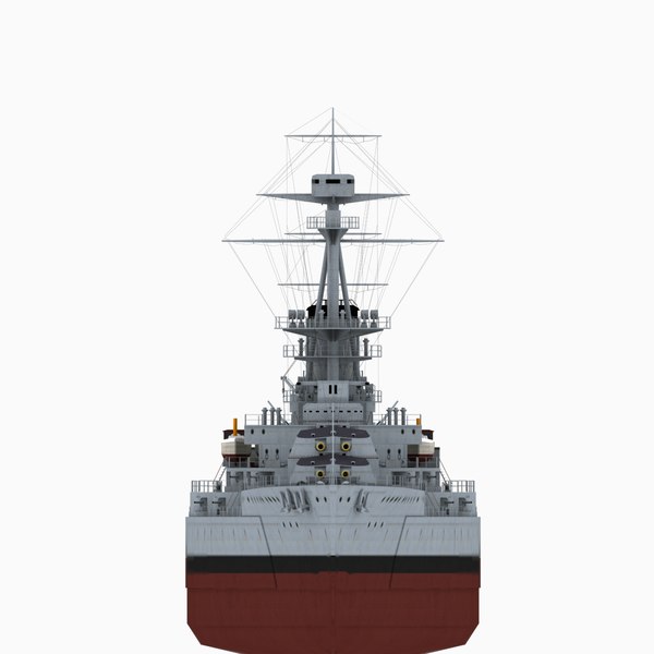 3D hms canada battleship royal navy model | 1146671 | TurboSquid
