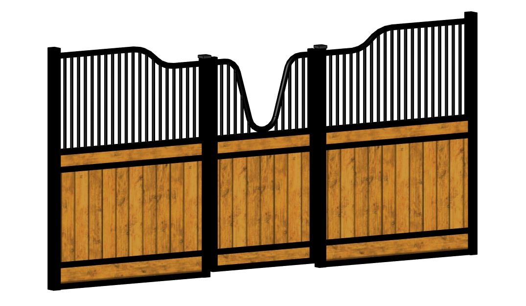 Building Revit Family Horse Stall door