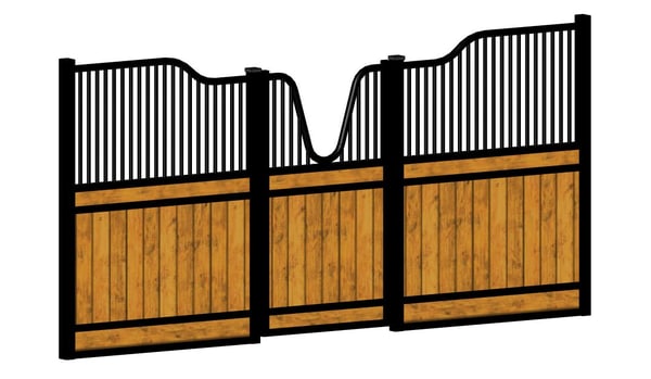 Building Revit Family Horse Stall door