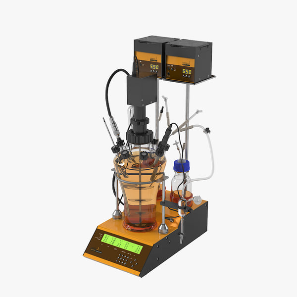 3d model of lab bioreactor laboratories