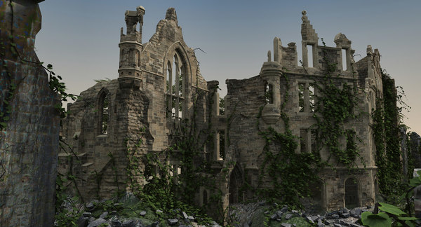 medieval ruined town max