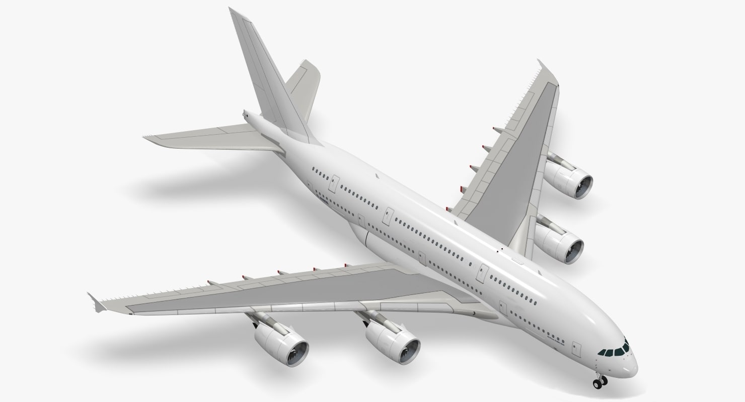 3d airbus a380-800 a380